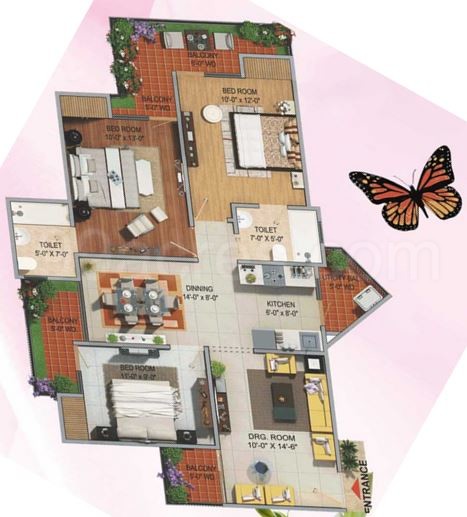 Divyansh Flora |9891114113| 2BHK 3BHK 4BHK Penthouse Noida Extn ...