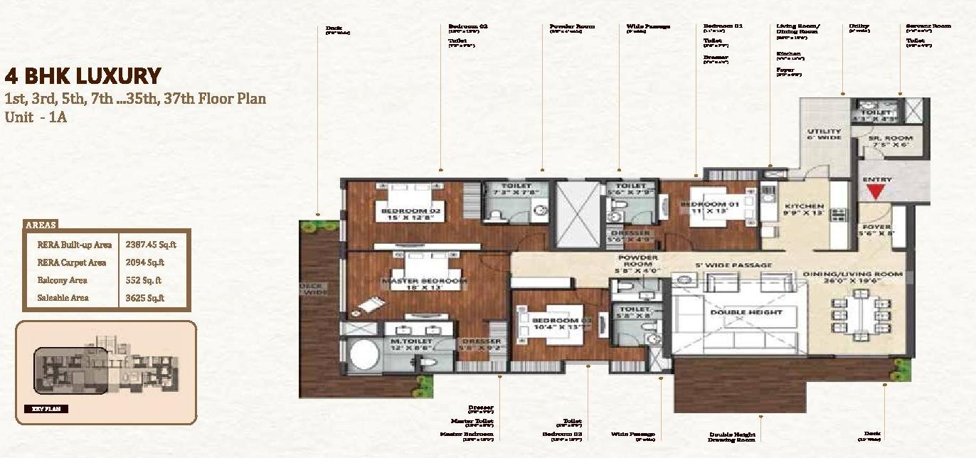 Apex DRio |9891114113| 3BHK 4BHK Penthouses Indirapuram ...